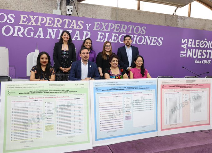 CDMX se dividirá en 11 Distritos Judiciales para elección 1 junio